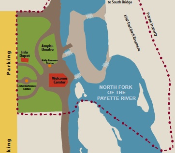 New Kelly's Whitewater Park Area Map | Valley County Pathways